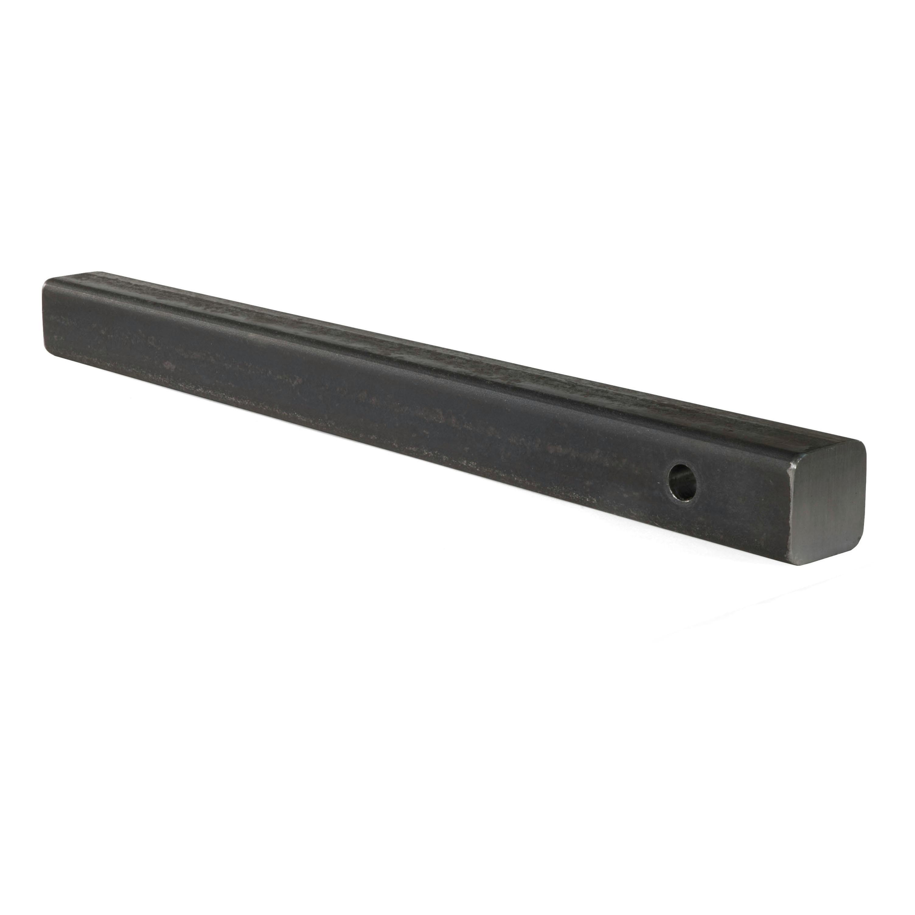 CURT 49536 2" x 24" Raw Steel Hitch Bar