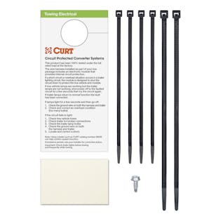 CURT 55355 Custom Wiring, 4-Way Flat, Select Venture, TransSport ...