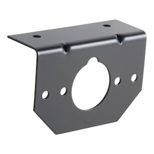 CURT 57208 Connector Mounting Bracket for 4-Way & 6-Way Round (Packaged)