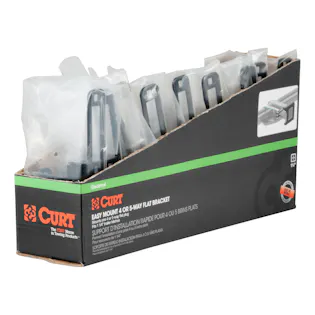 CURT 58002010 Easy-Mount Wiring Brackets for 4 or 5-Way Flat (1-1/4 ...