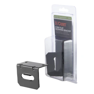 CURT 58301 Connector Mounting Bracket for 4-Way Flat (Packaged)