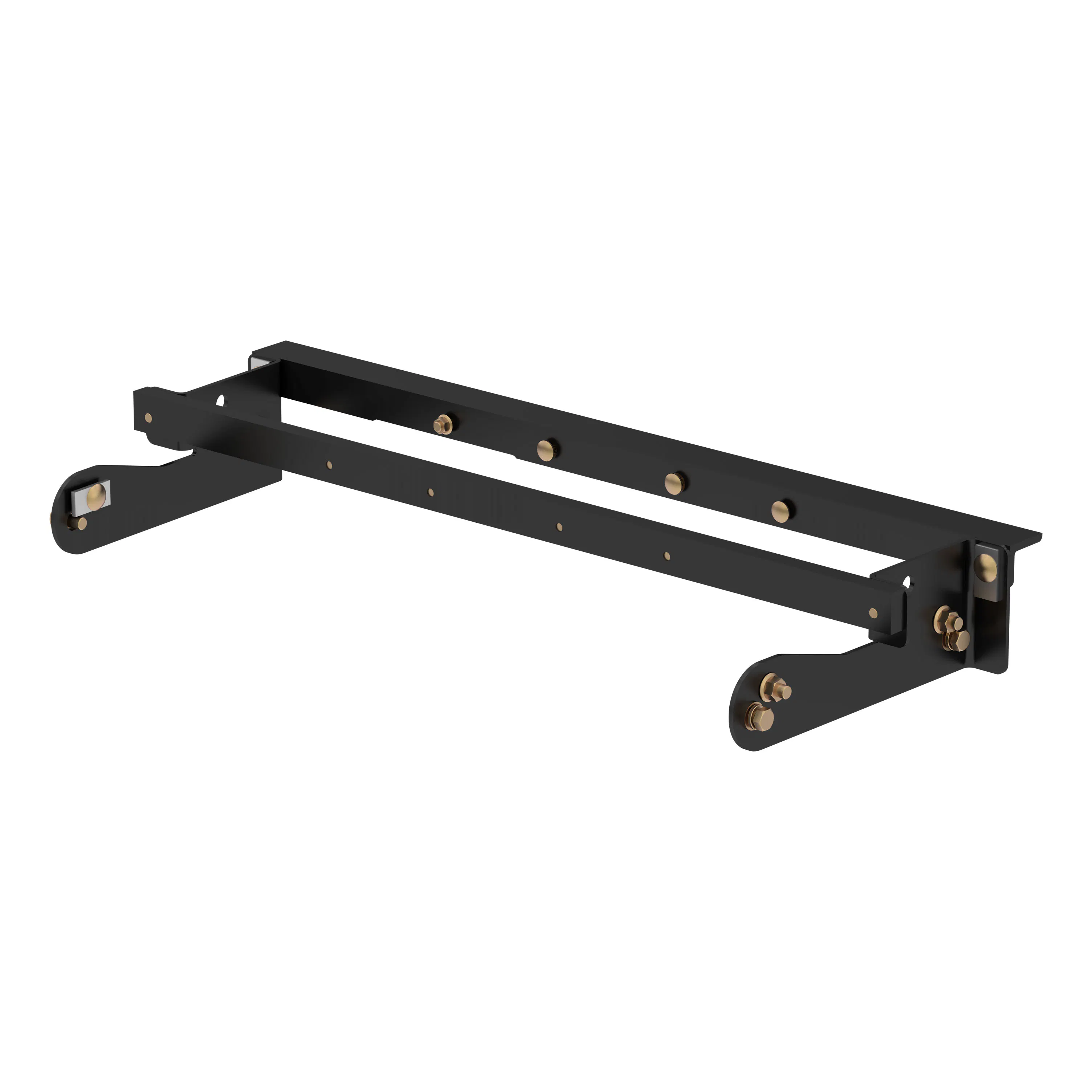CURT 60624 Double Lock EZr Gooseneck Install Brackets, Select Silverado ...