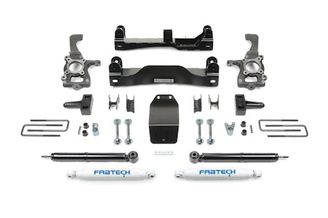 Fabtech K2209 4" Basic System with Rear Performance Shocks