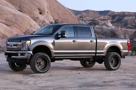 Fabtech K2252DL Basic Lift System w/Shocks