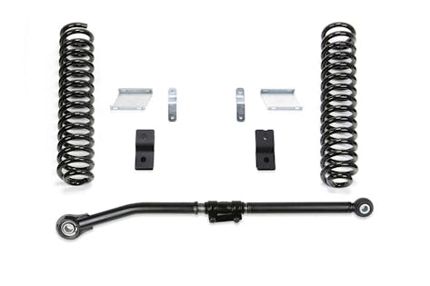 Fabtech K2354 2.5" Basic Lift Kit with Front Shock Extension Brackets