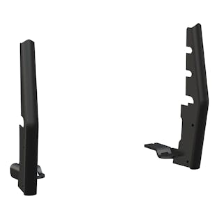 LUVERNE 341520 Black Steel 2" Tubular Grille Guard Upright Package