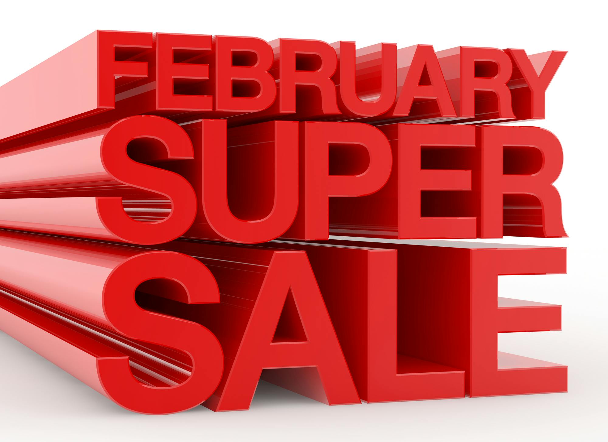 FEBRUARY SUPER SALE!