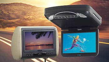 Winter Haven Car Entertainment System: Headrest Monitors/DVD Players