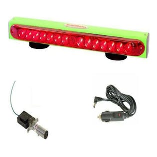 Towmate Green Limelight 22" Wireless Tow Light with 4 Pin Round ...