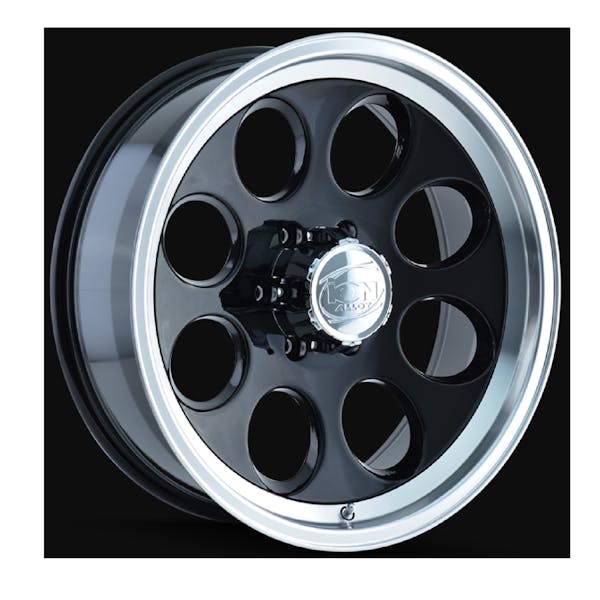 Ion Wheels 171-5185B - 171 Series - Black 15" X 10" - 5" X 5.5" Bolt ...