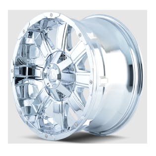 Mayhem 8040-8978C Single 18x9 Tank Chrome 8x180 25 Offset Wheel